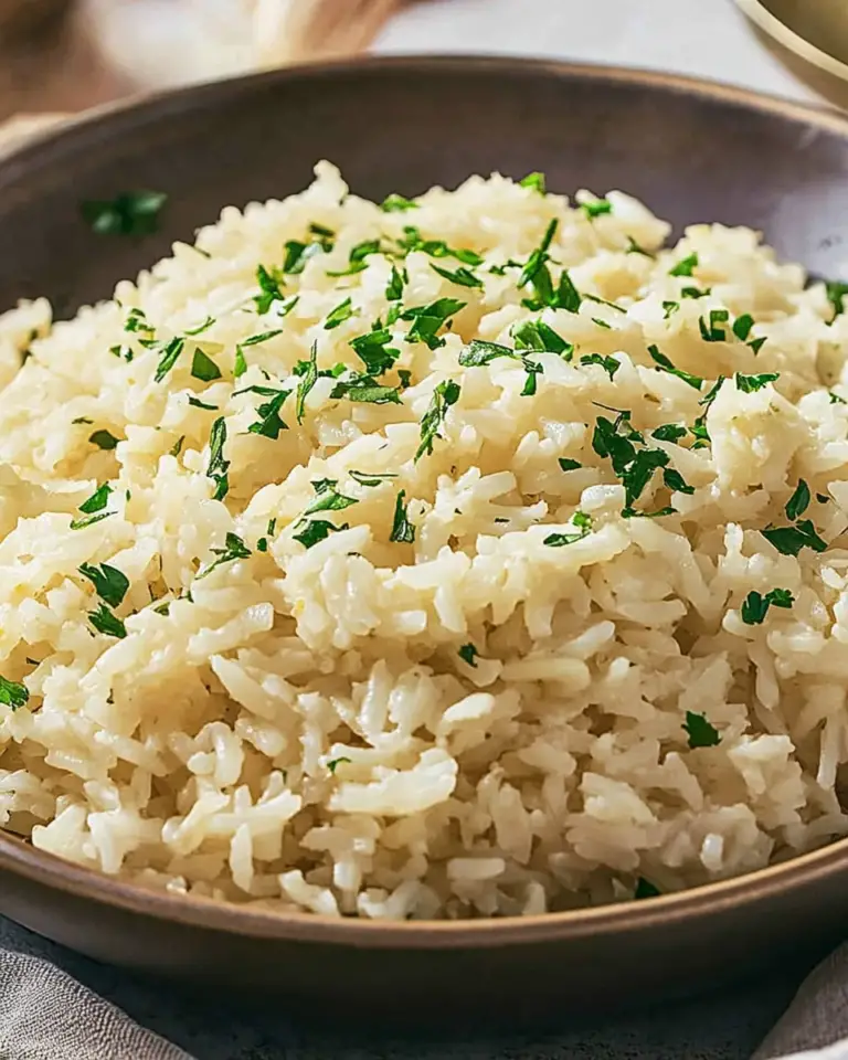 Garlic Parmesan Rice